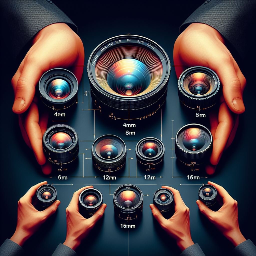 CCTV Camera Lens Size Chart: Navigating Best Surveillance With 2.8-25 ...