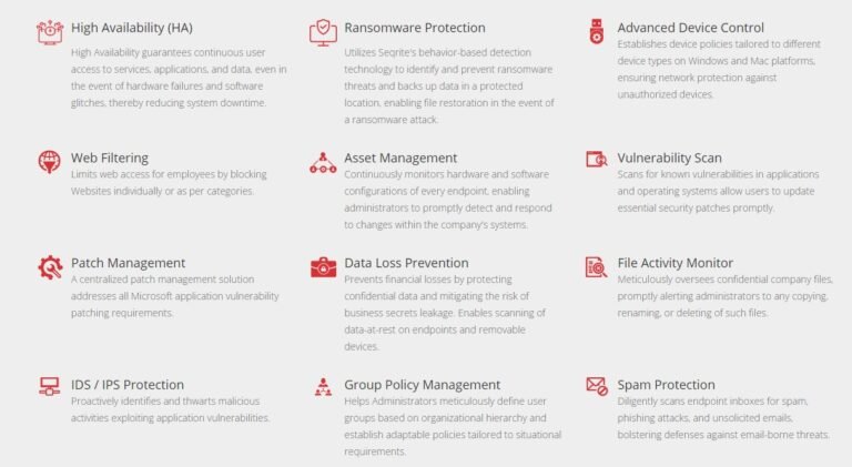 Quick Heal Seqrite Endpoint Protection Plan Software Firewall With ...
